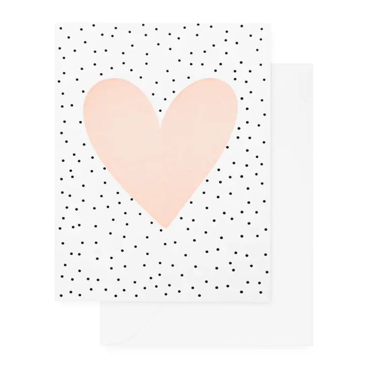 PINK HEART CARD