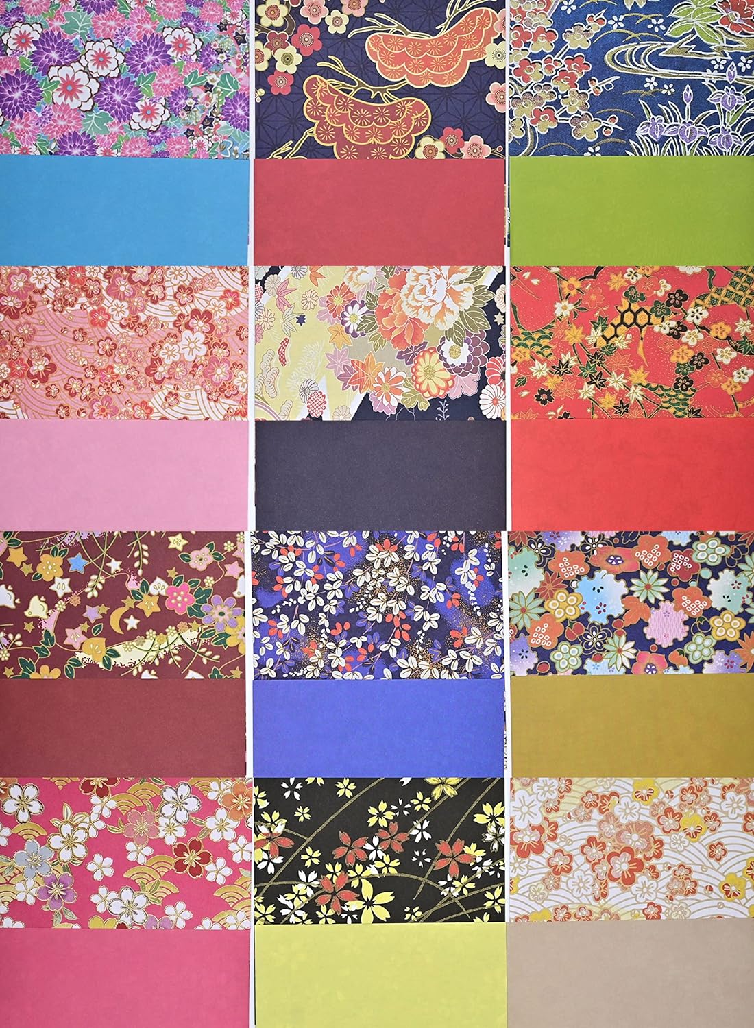 ORIGAMI PAPER WASHI PATTERN (500 SHEETS)