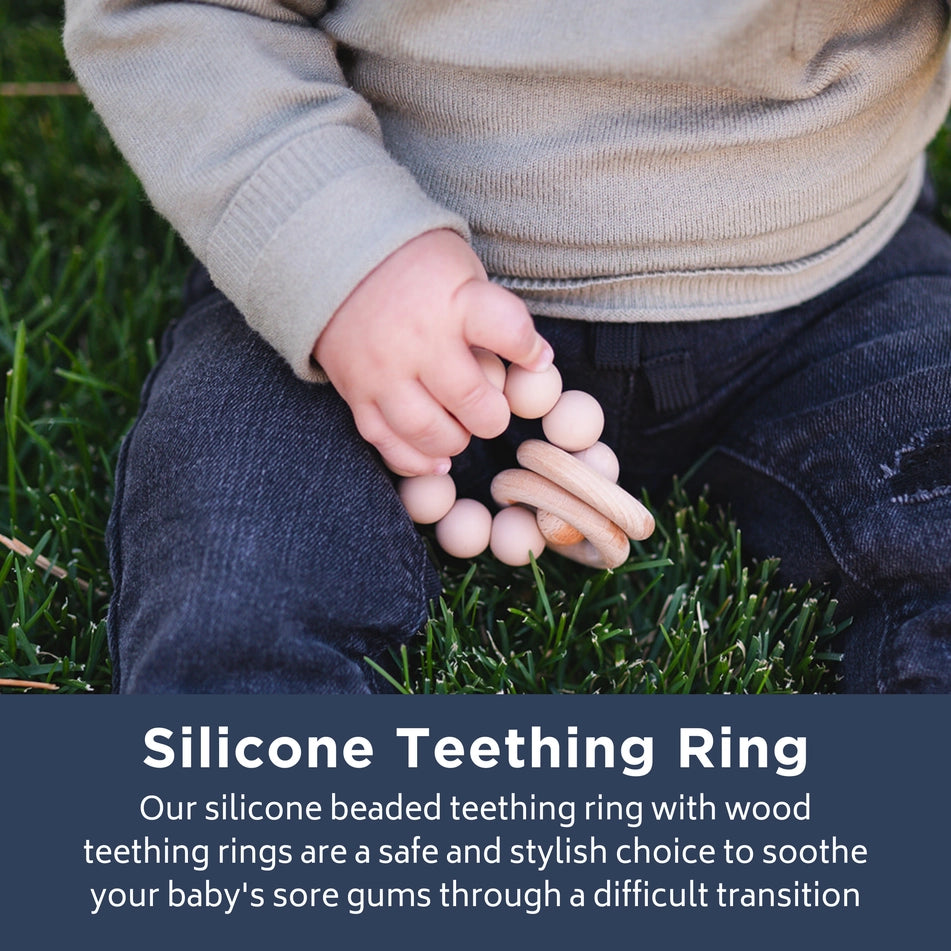 Beaded Teething Ring